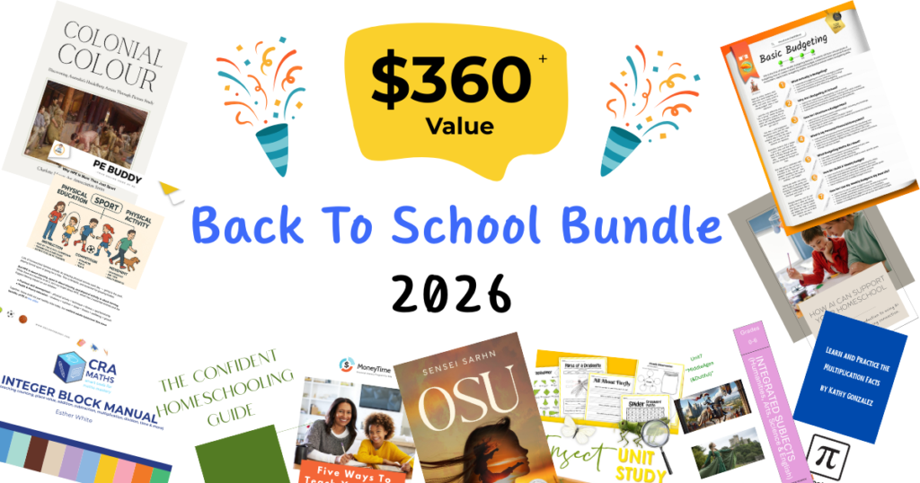 2026 Back To School Bundle - Homeschool Resource Finder