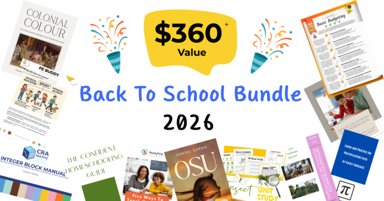 2026 Back To School Bundle - Homeschool Resource Finder